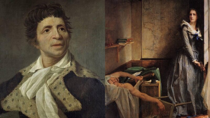 As mensagens políticas da 'Morte de Marat', a obra-prima sobre um crime ...