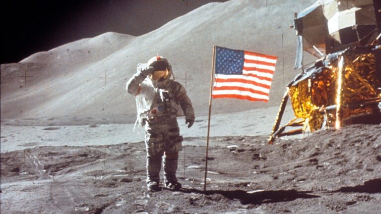 Após 50 anos, o que aconteceu com as bandeiras dos EUA deixadas na Lua ...