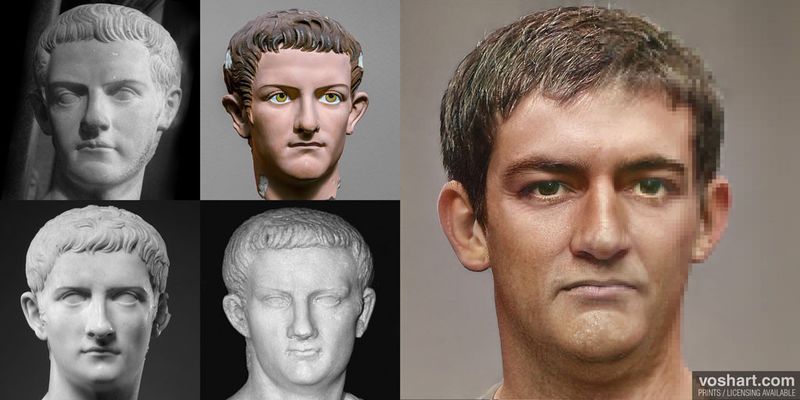 Em imagens: como seriam os antigos imperadores de Roma há 2 mil anos ...