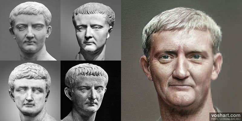Em imagens: como seriam os antigos imperadores de Roma há 2 mil anos ...