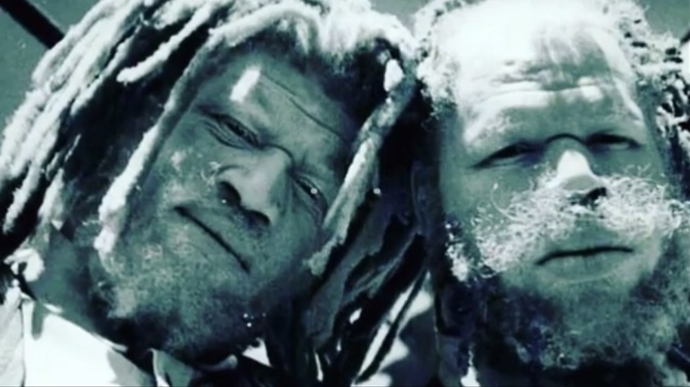 George e Willie Muse, os irmãos albinos conhecidos como Eko e Iko ...