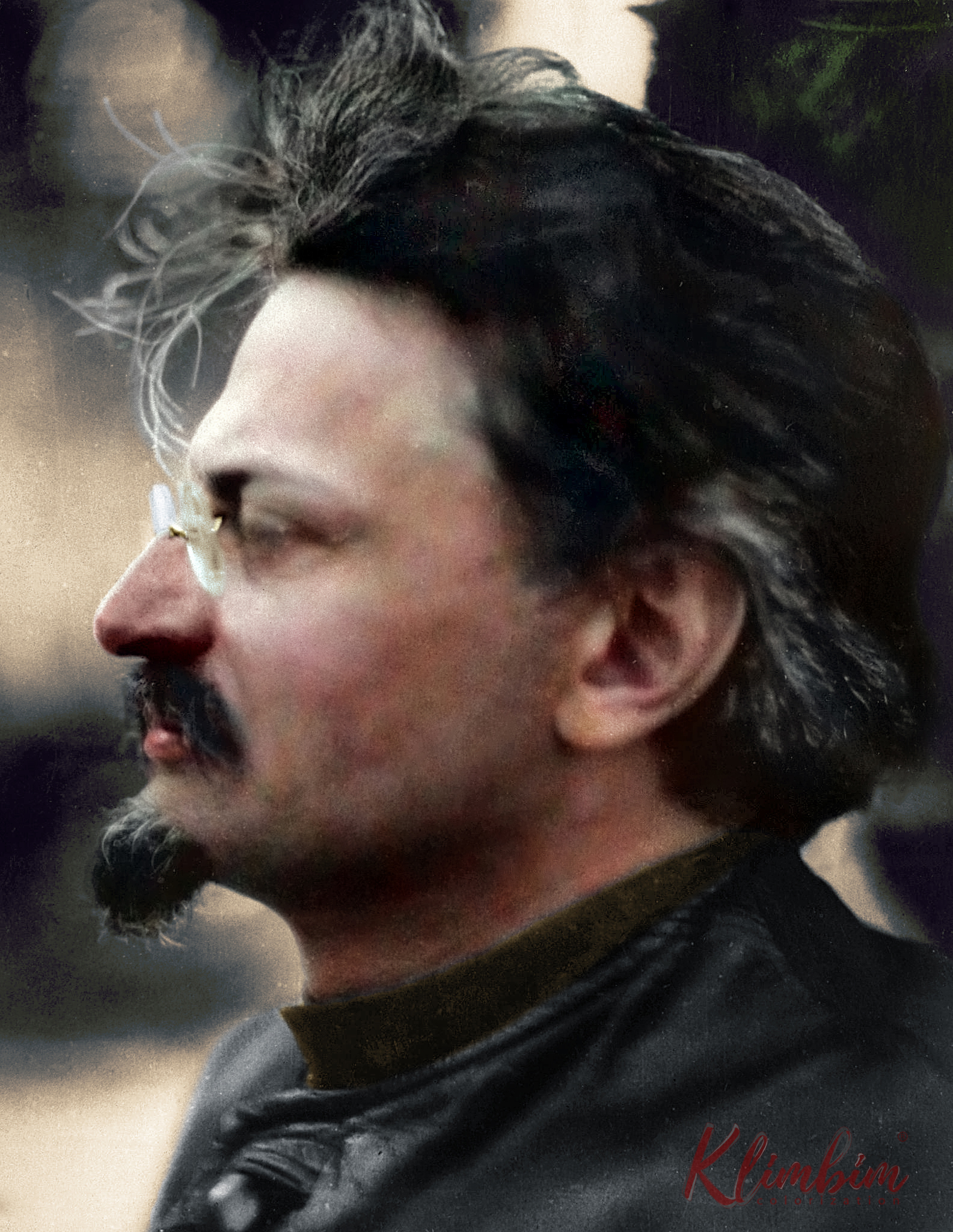 Intelectual, general e comissário: Leon Trotsky em imagens colorizadas ...